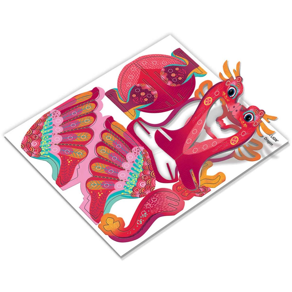 Crea Lign' Zestaw kreatywny Zwierzęta Baśniowe z diamentami +5 | Dadum