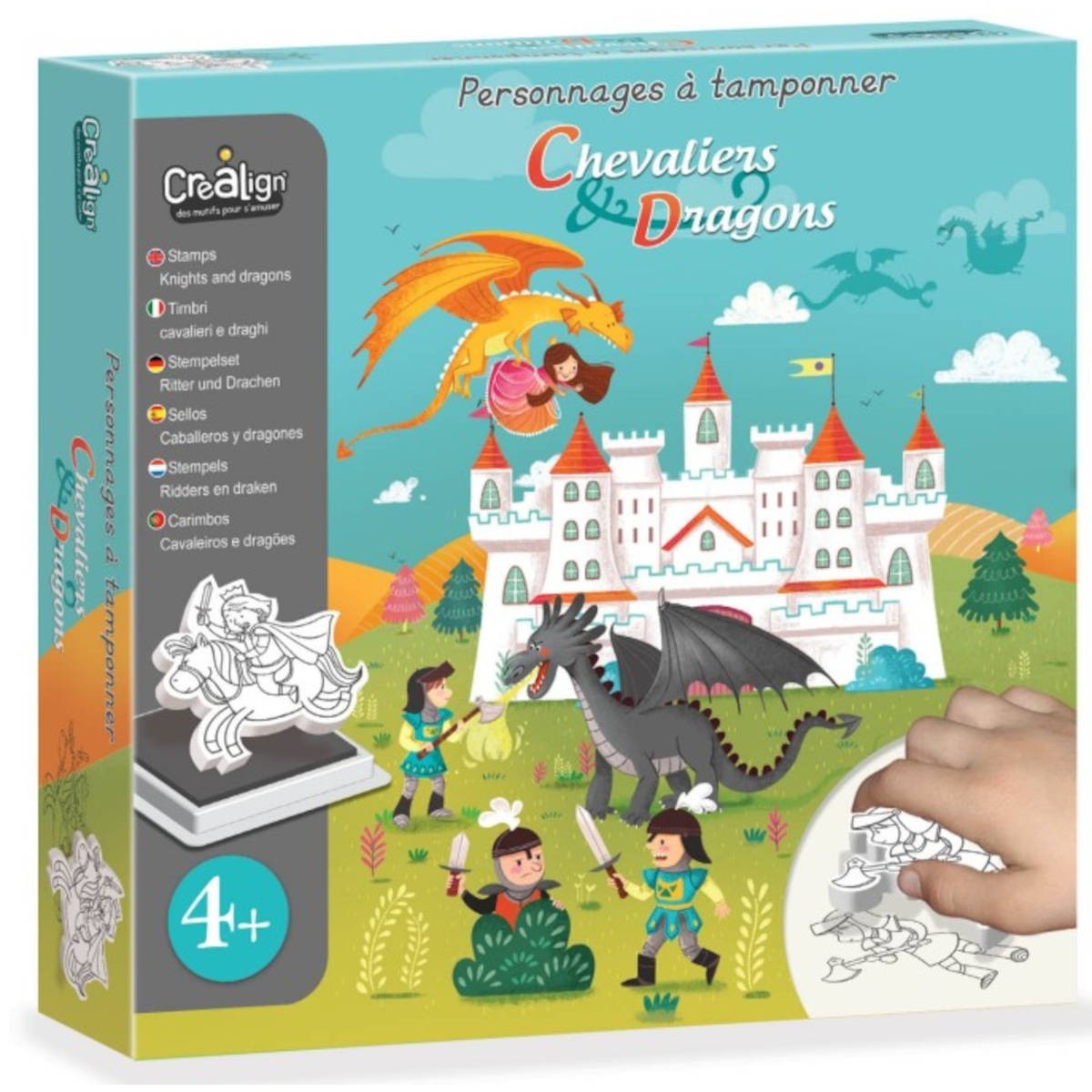 Sawanna stempelki piankowe dla dzieci +4, Crea Lign' | Dadum Kraków