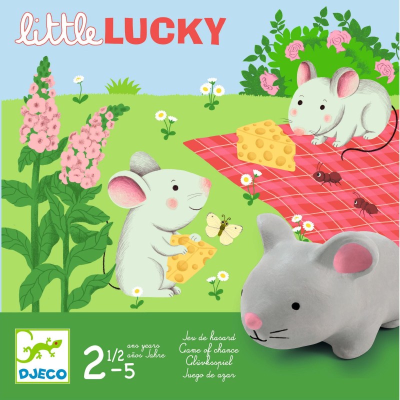 Djeco Gra planszowa pamięciowa Little Lucky | Dadum Djeco Gra planszowa pamięciowa Little Lucky | Dadum